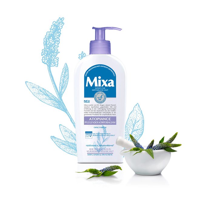 Mixa Pflegeprodukte für empflindliche Haut entdecken